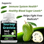 Soursop capsules for overall health