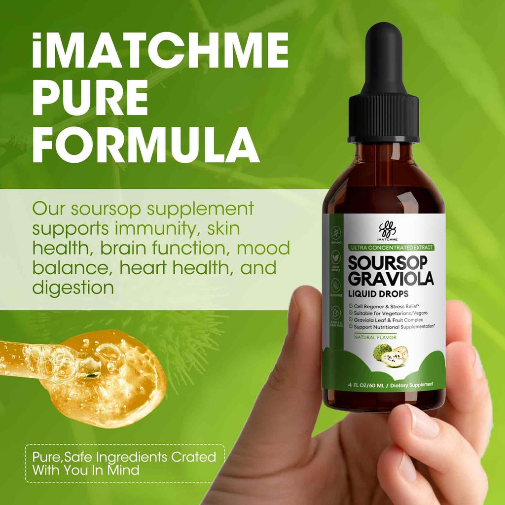 Soursop digestive support liquid