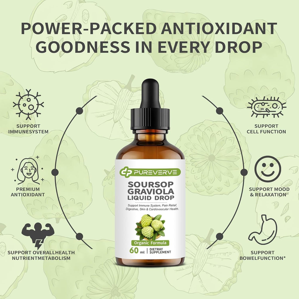 Soursop drops for kids’ nutrition