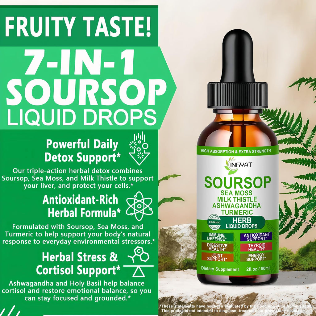soursop drops for stress relief