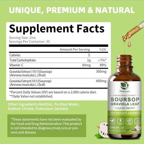 Soursop extract for holistic health
