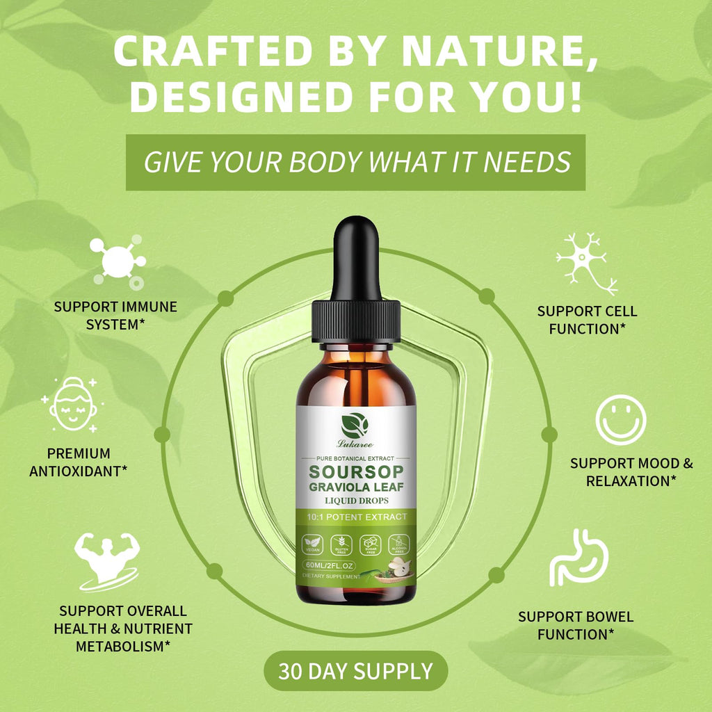 Soursop extract for wellness support