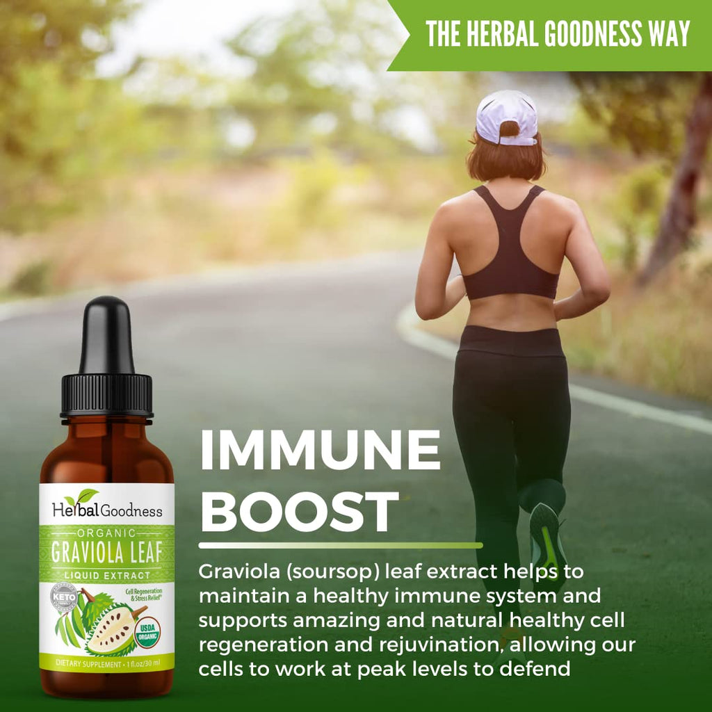 Soursop graviola bitters for wellness