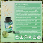 Soursop Graviola capsules for daily nutrition