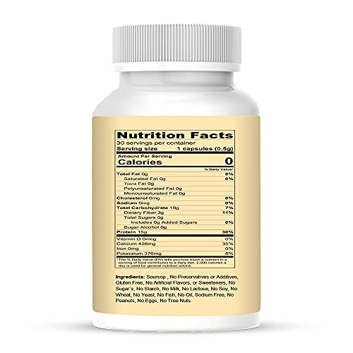Soursop Graviola capsules for daily nutrition