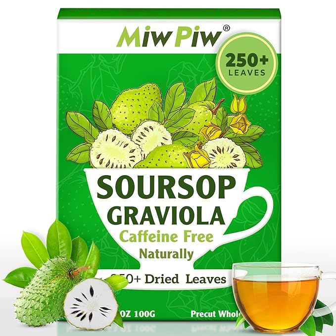 Soursop Graviola dried leaves tea