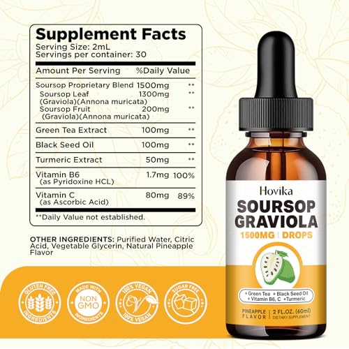 Soursop Graviola drops for daily health