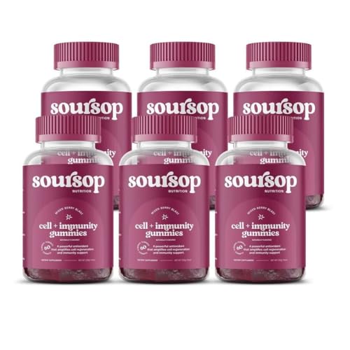 soursop graviola gummies sugar free multivitamin