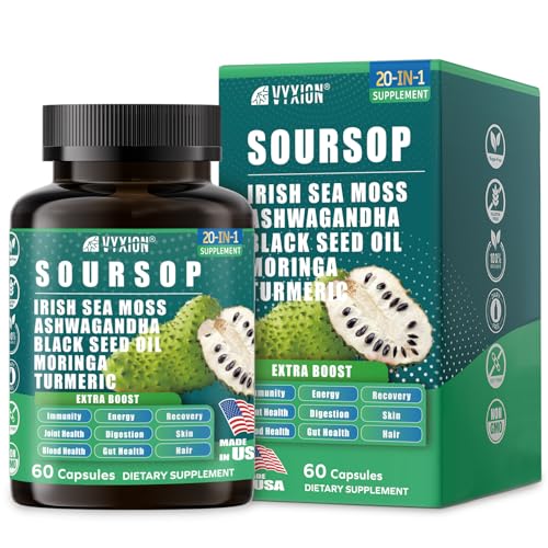 Soursop Graviola herbal supplement benefits