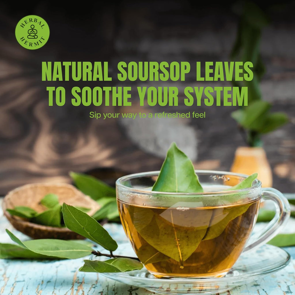 Soursop Graviola herbal tea for digestion