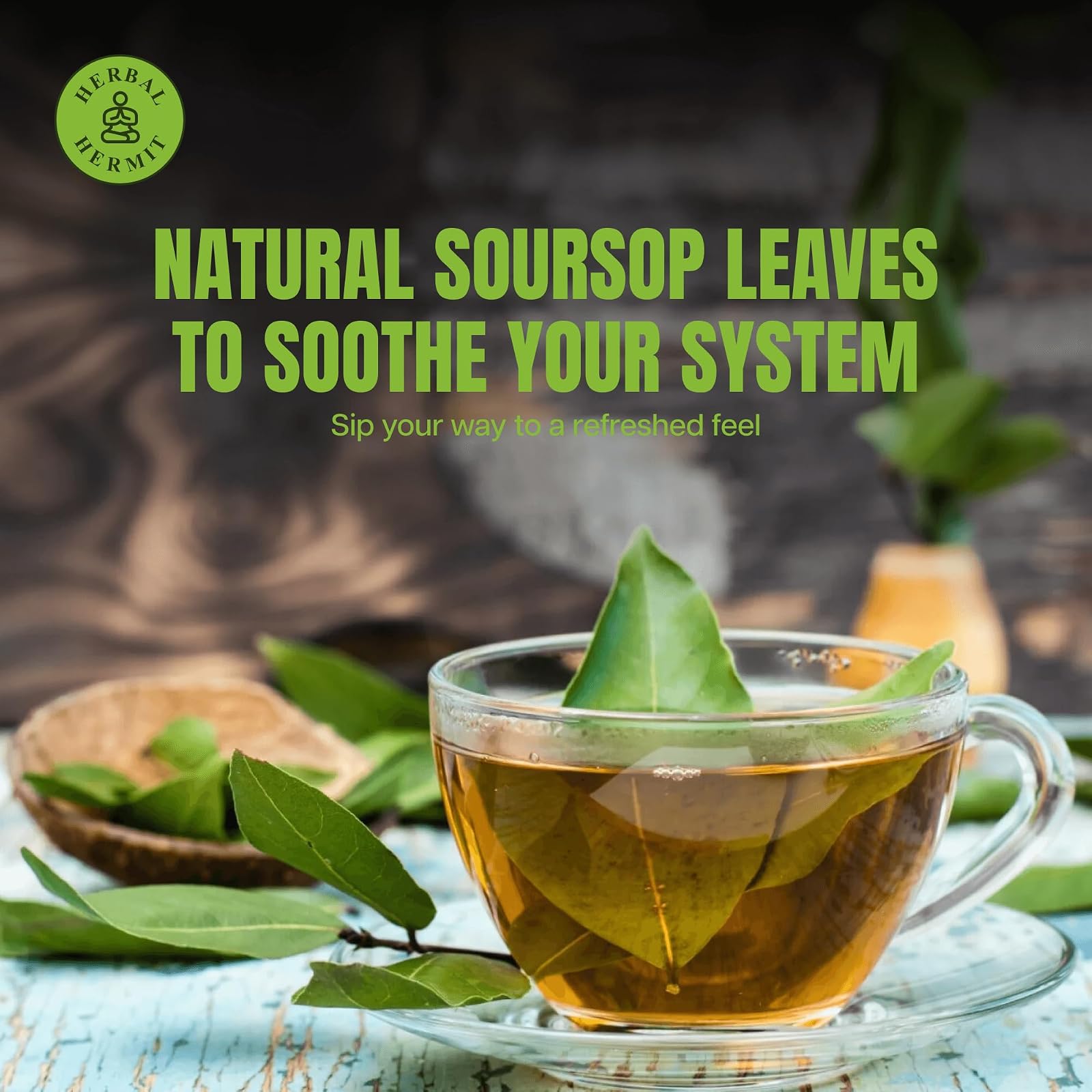 Soursop Graviola herbal tea for digestion