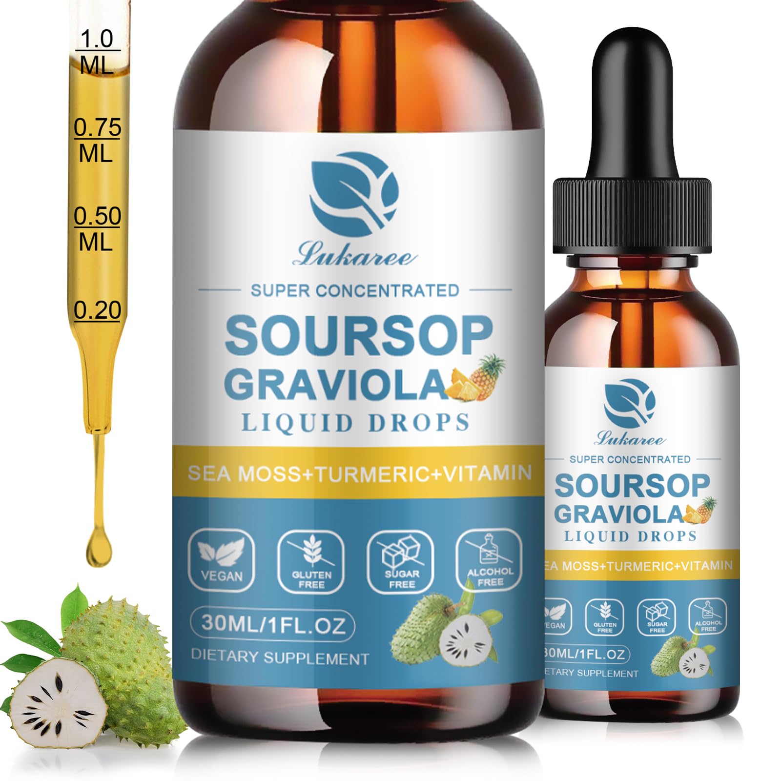soursop graviola leaf extract drops