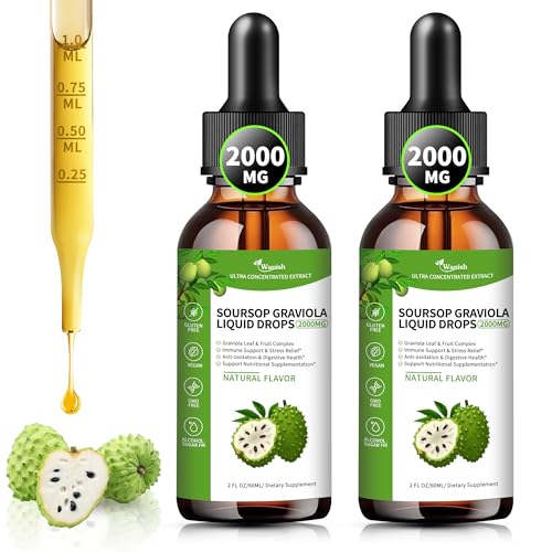 soursop graviola liquid drops benefits