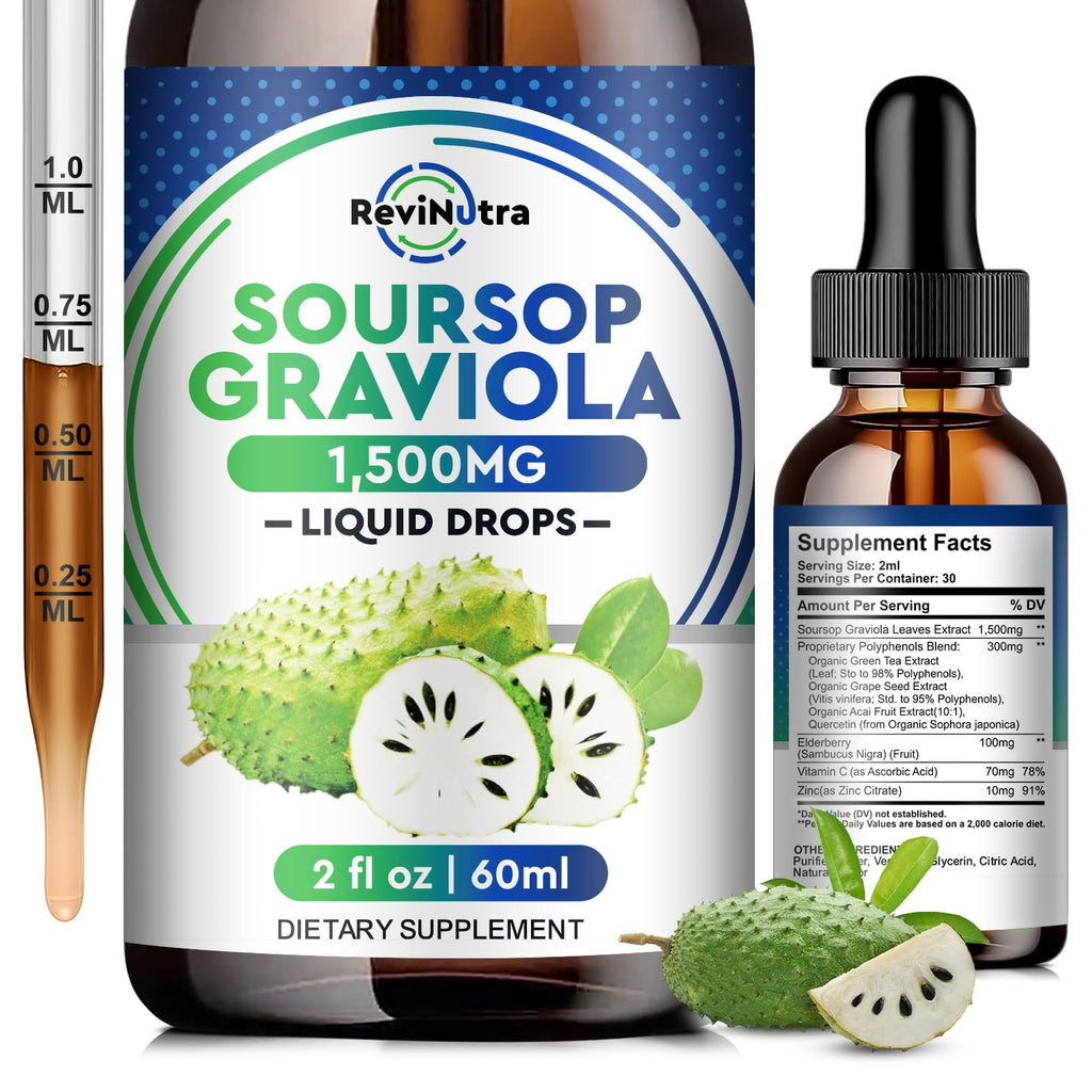 Soursop Graviola liquid drops for immunity