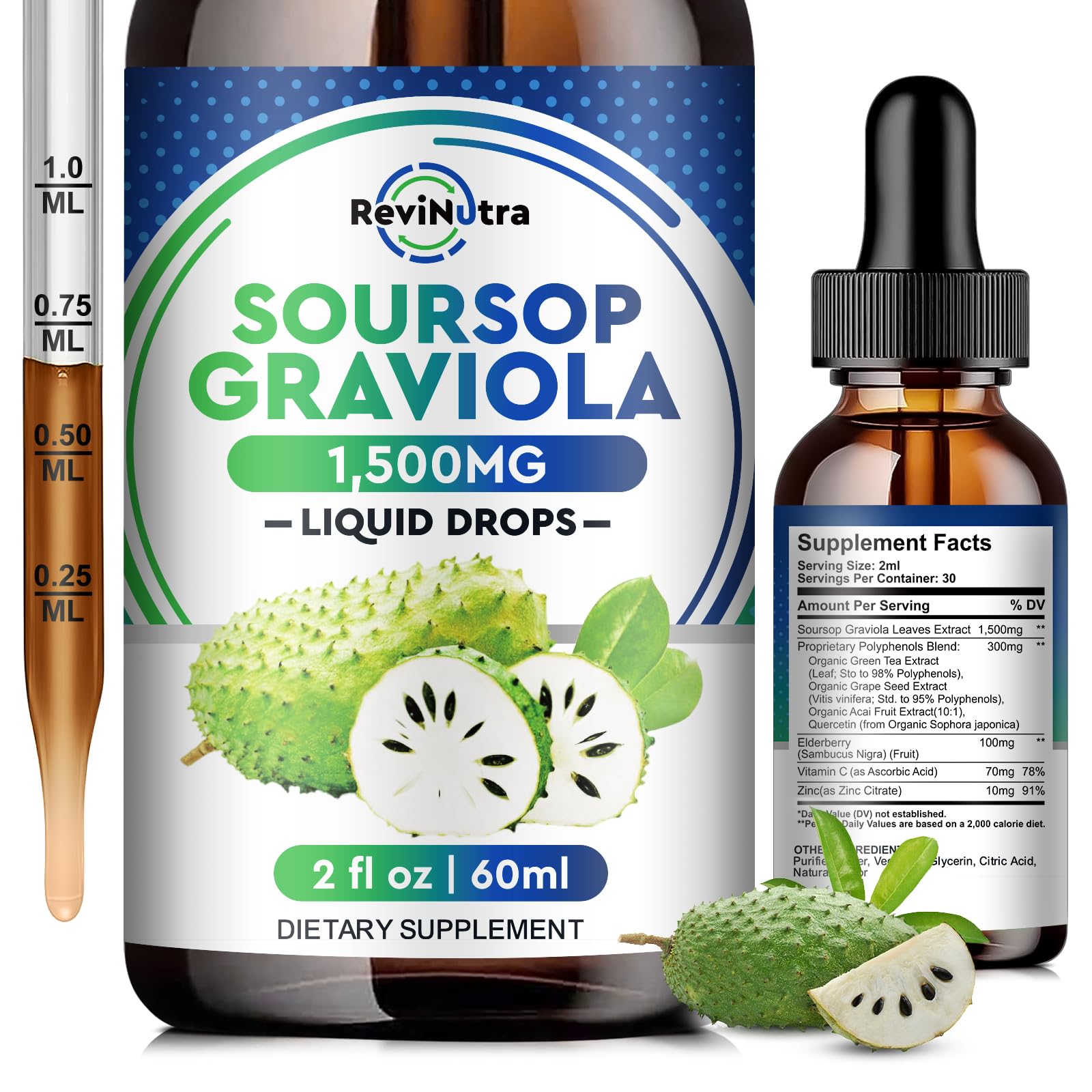 Soursop Graviola liquid drops for immunity
