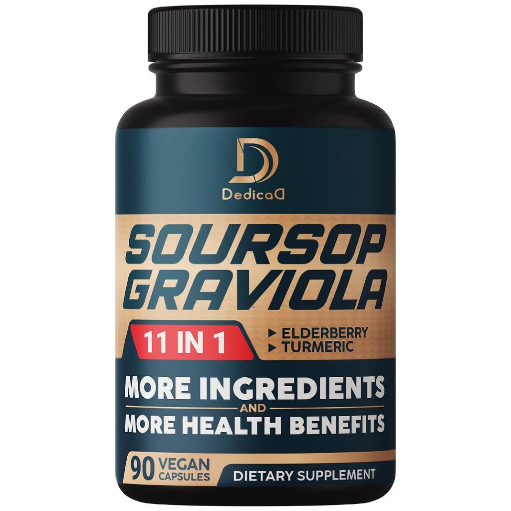 Soursop Graviola vegan capsules benefits