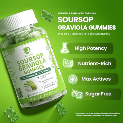 soursop gummies for adults and kids