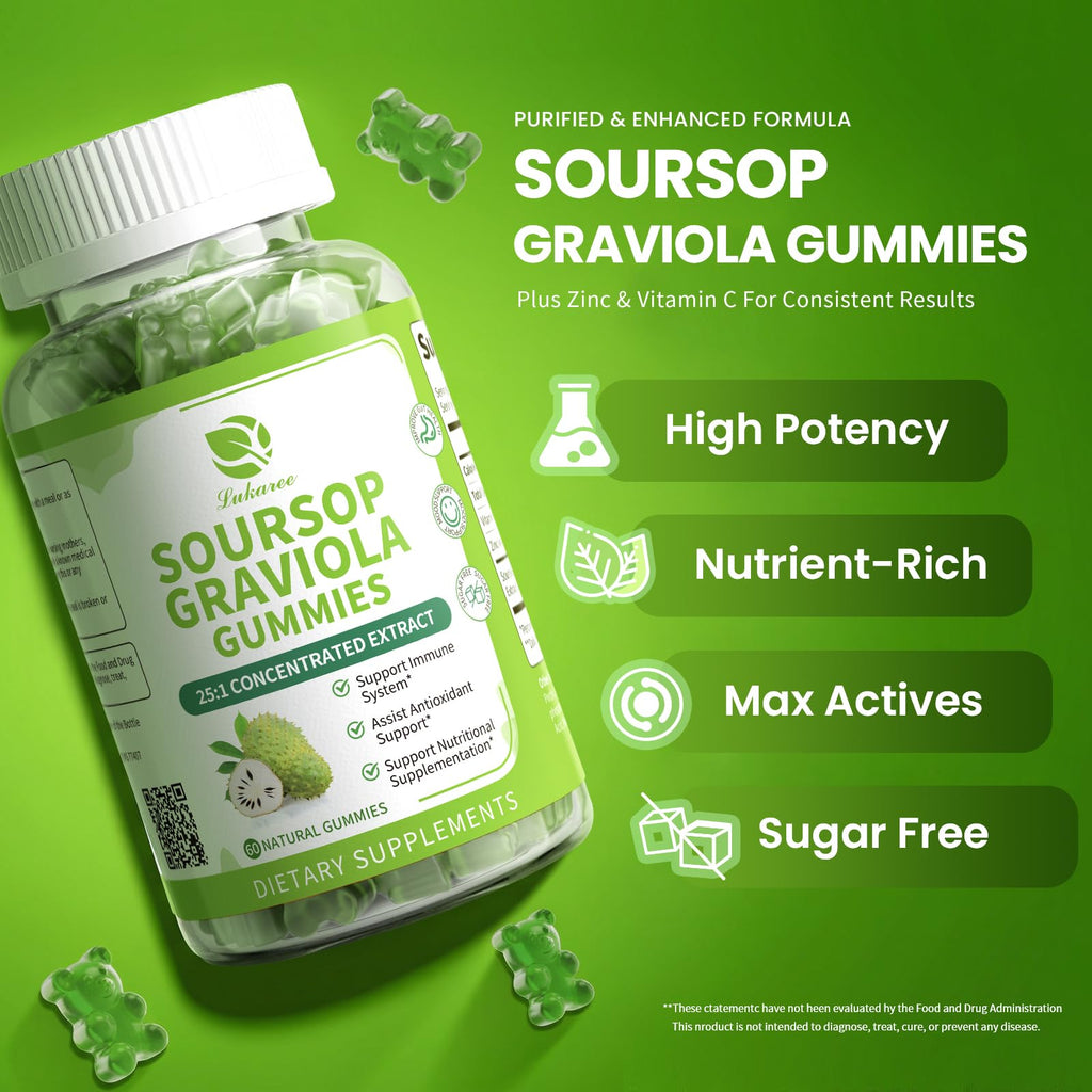 soursop gummies for better health