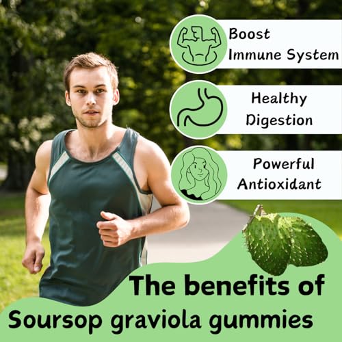 Soursop gummies for cell support