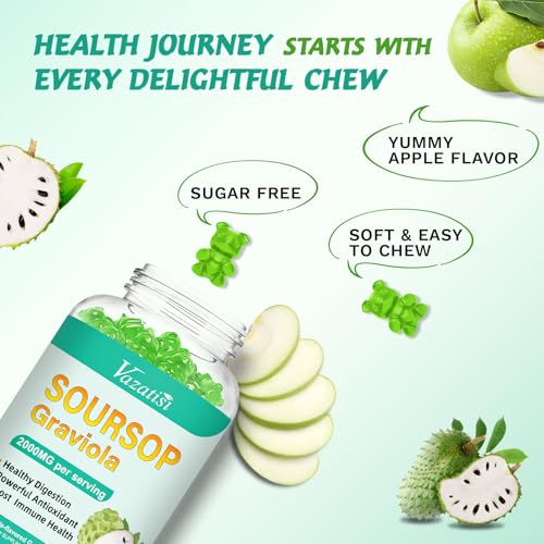 Soursop gummies for daily nutrition