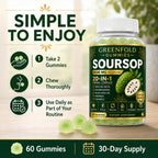 Soursop gummies for daily nutrition