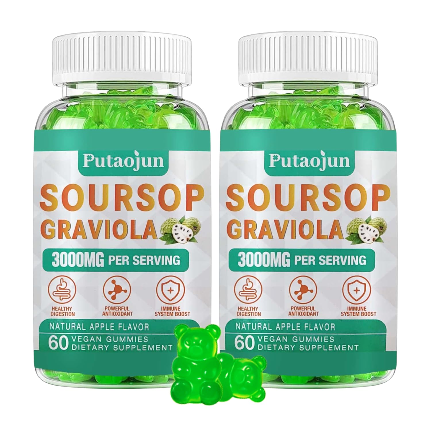 Soursop gummies for digestive health