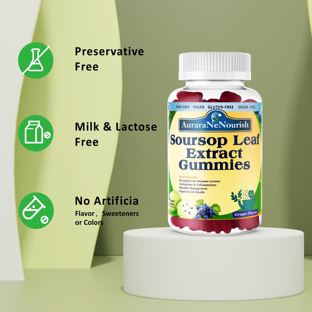 soursop gummies for immune boost