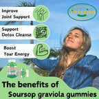 Soursop gummies for kids' health