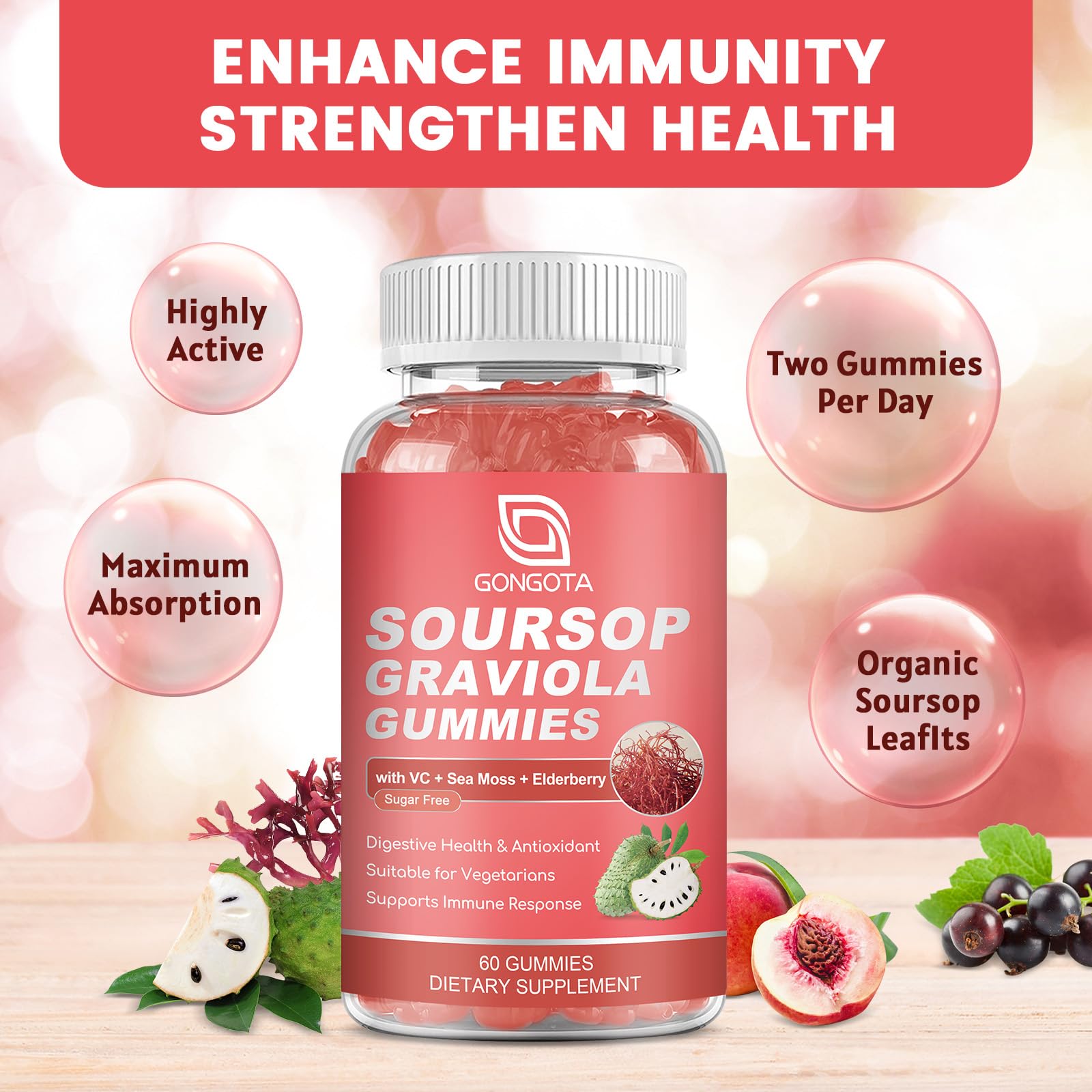 Soursop gummy recipe for health enthusiasts