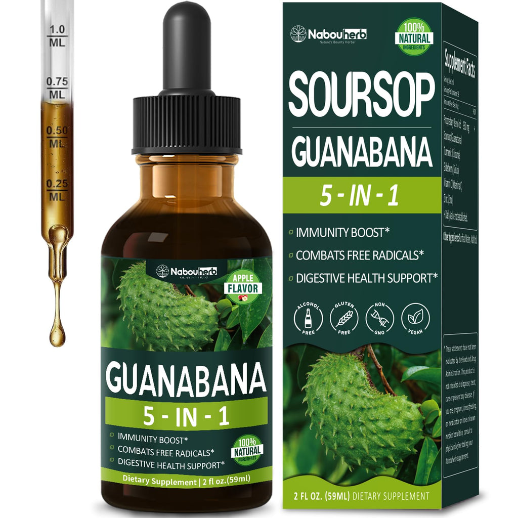 Soursop herbal extract drops benefits