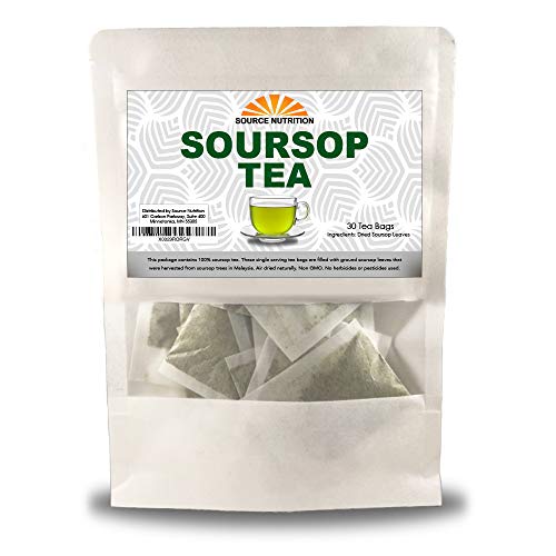 soursop herbal tea bags for wellness