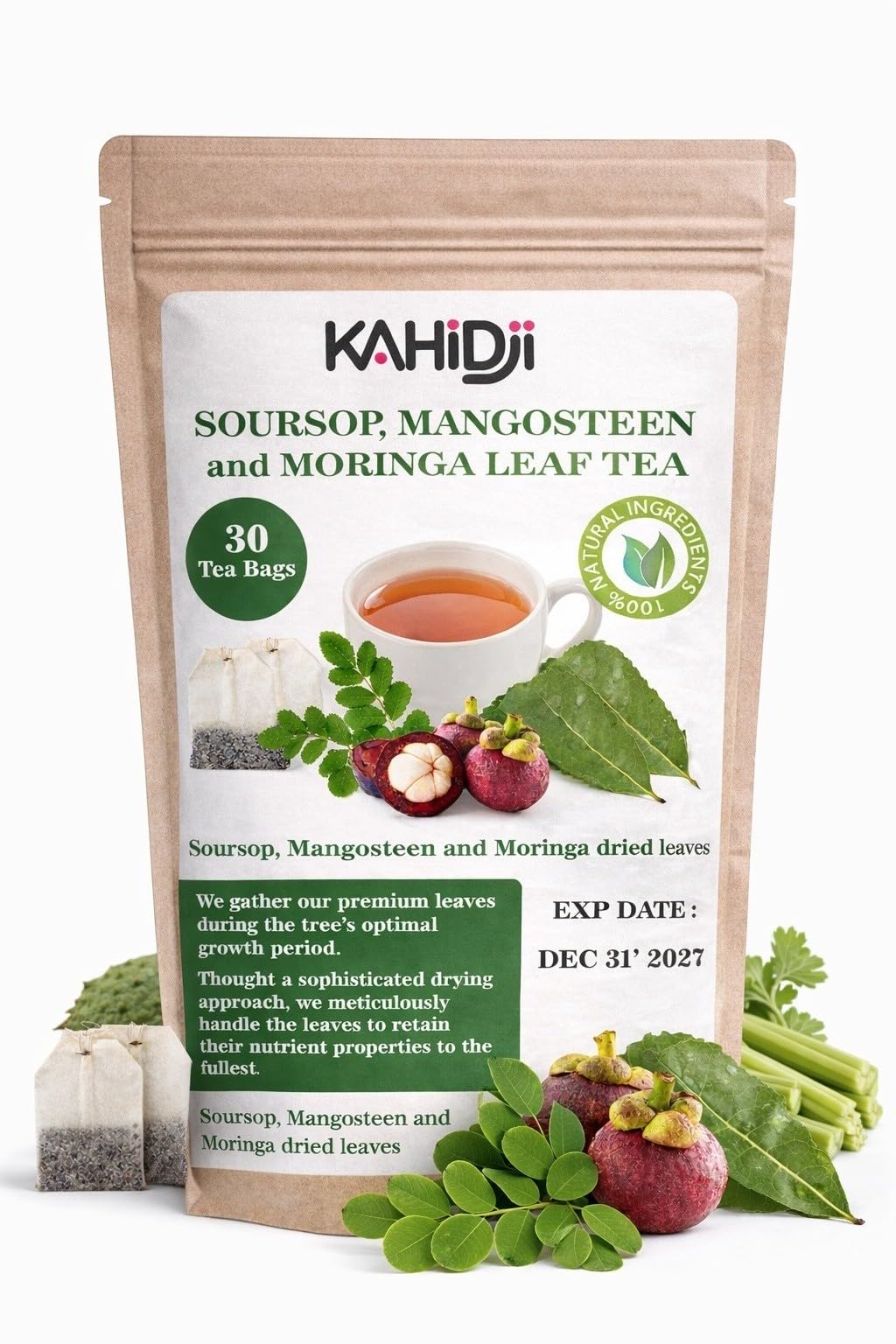 Soursop herbal tea for wellness