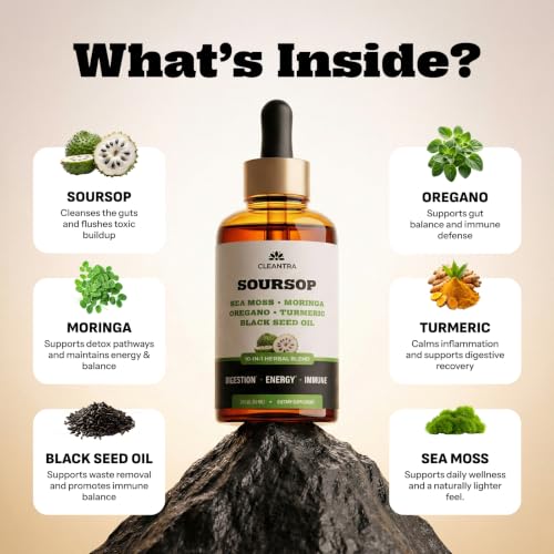 Soursop herbal tonic for digestion