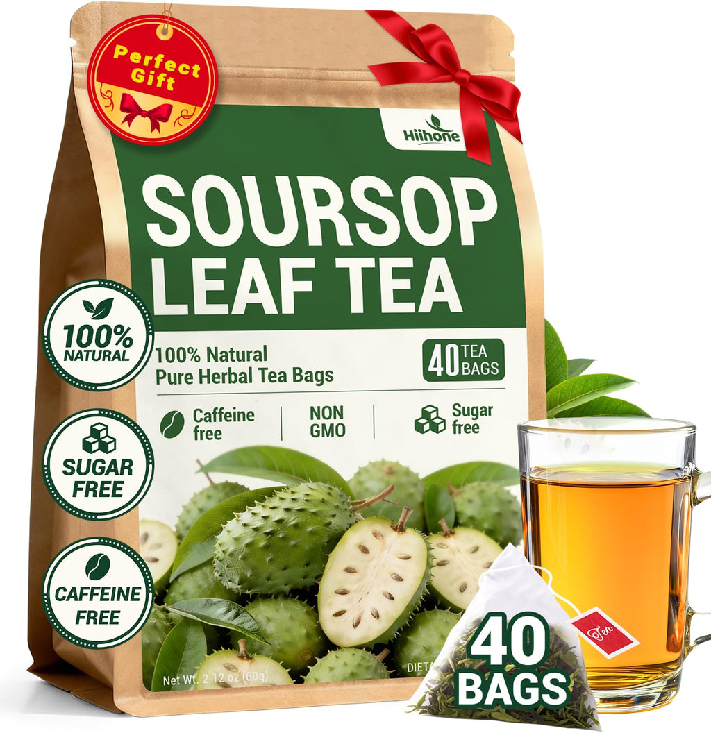 Soursop leaf herbal tea bags