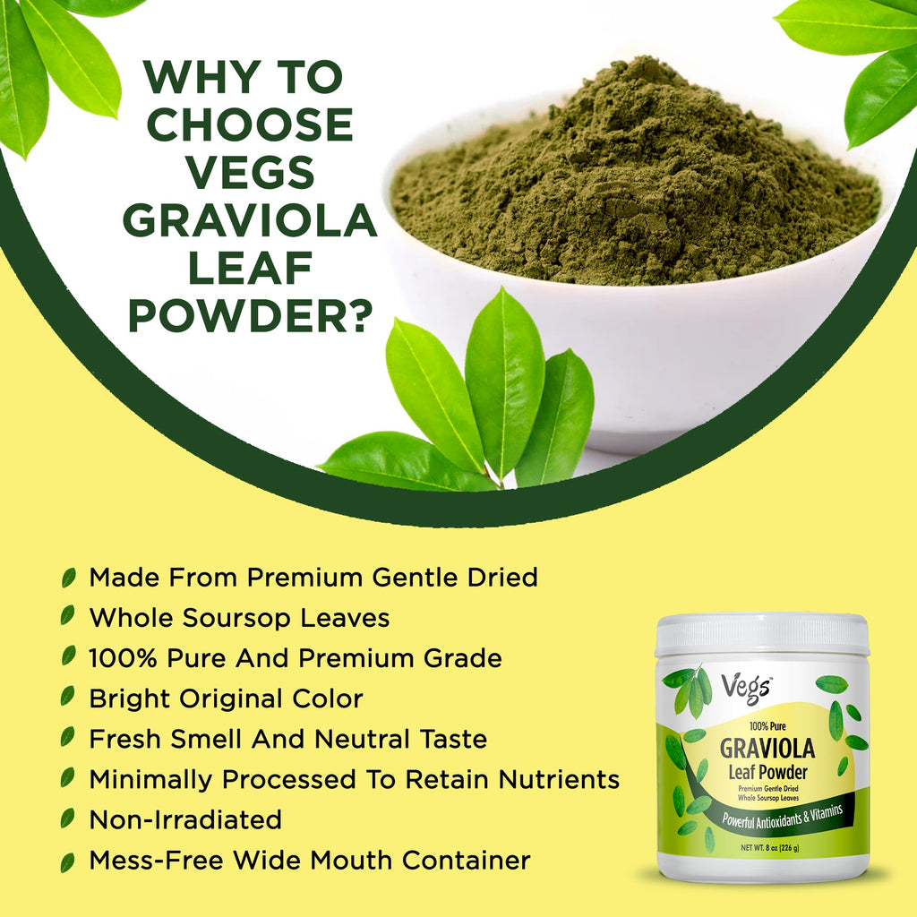 soursop leaf powder for wellness
