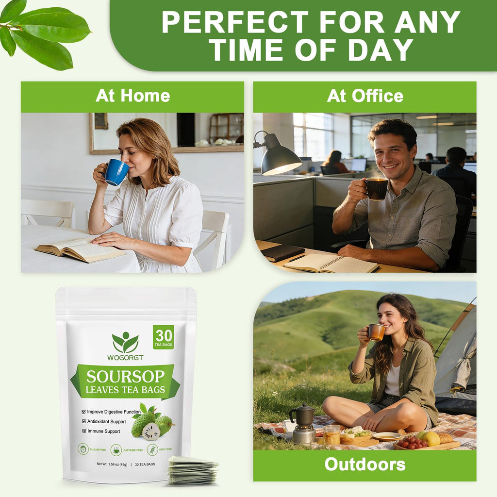 soursop leaf tea for relaxation