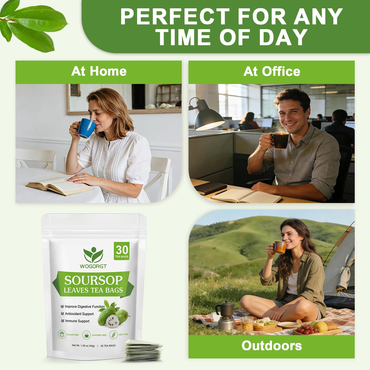 soursop leaf tea for relaxation
