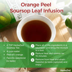 Soursop leaf tea for soothing comfort