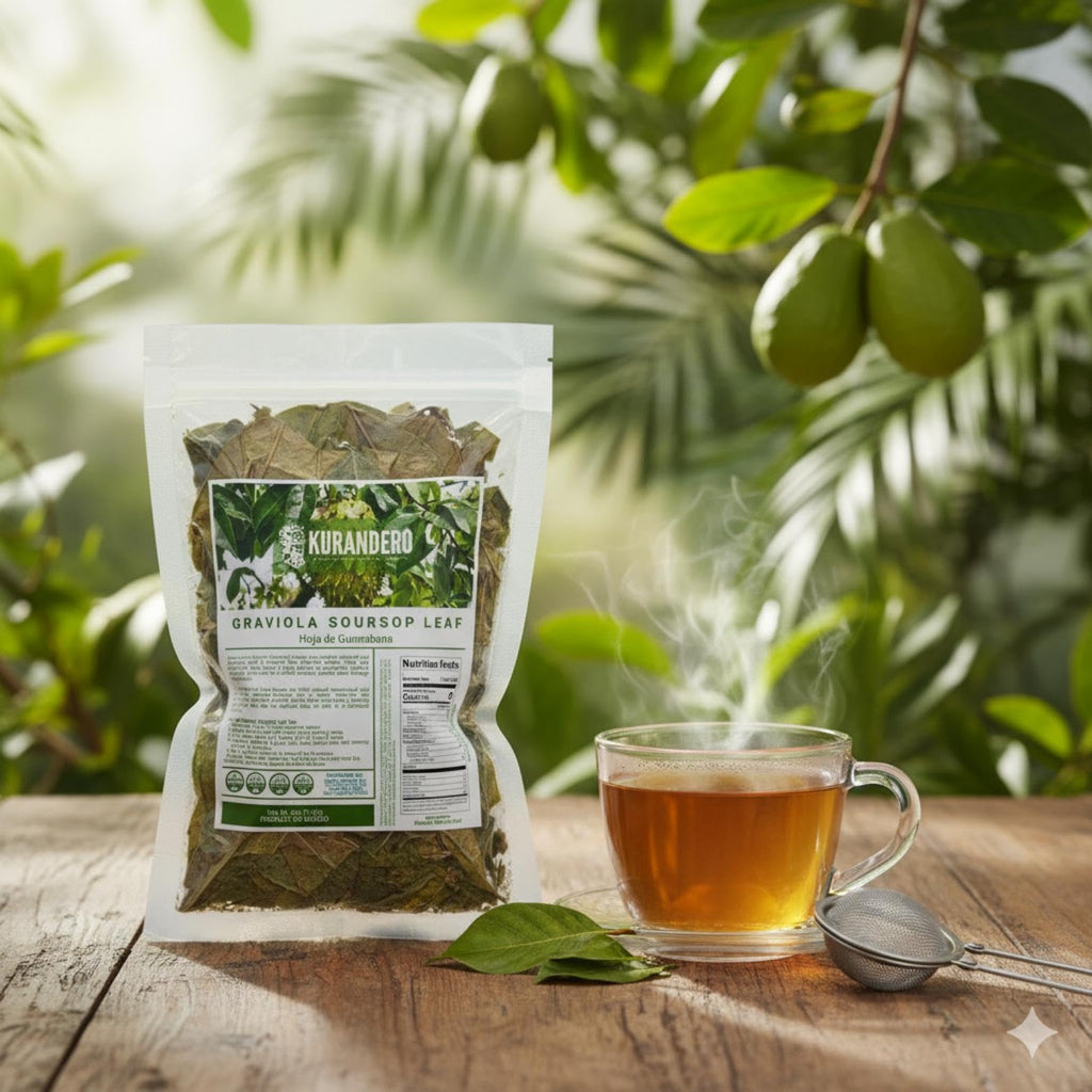 Soursop leaf tea rich in antioxidants