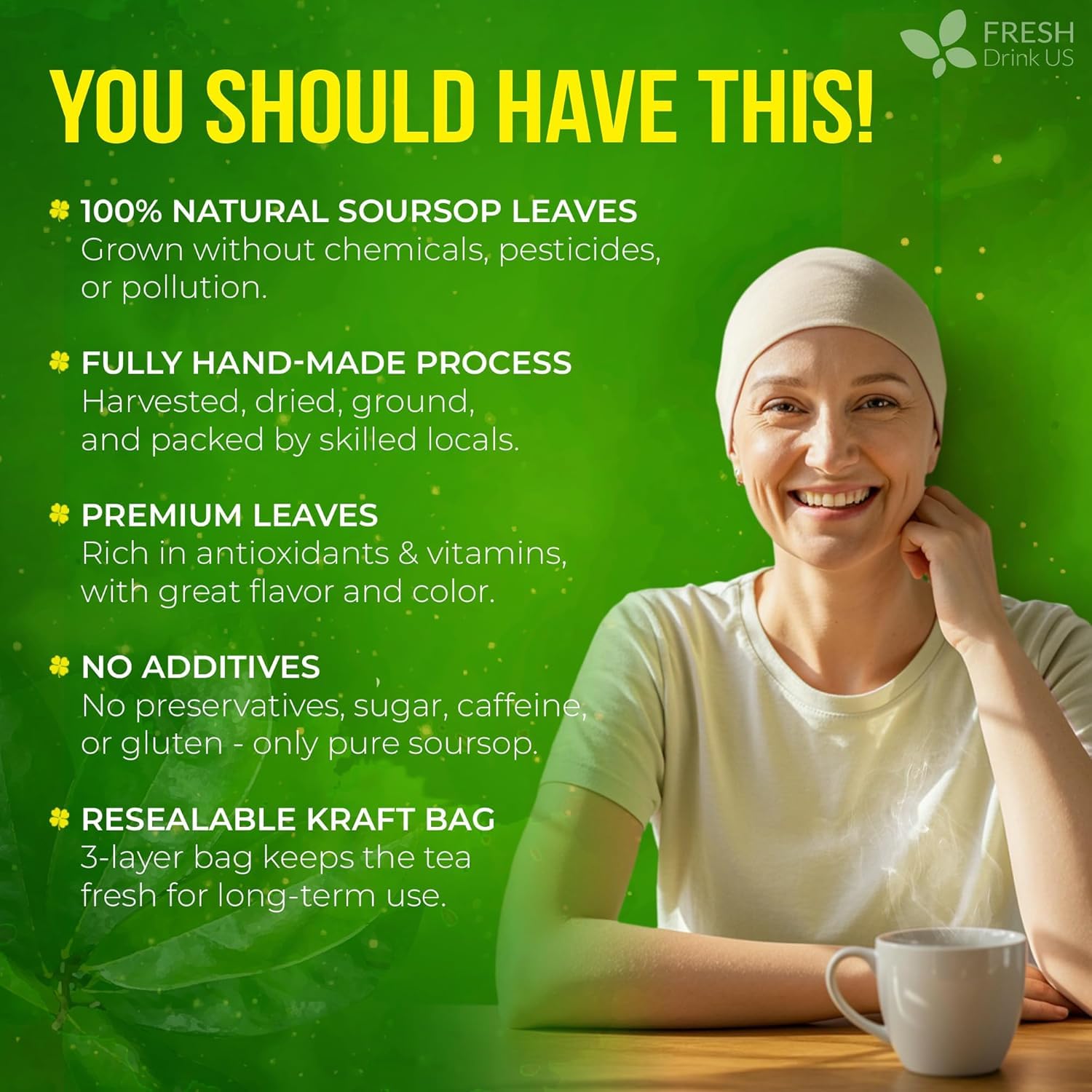 Soursop leaves for detox benefits
