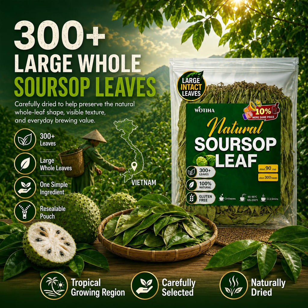 Soursop leaves for natural remedies