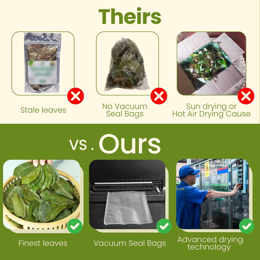 soursop leaves for soothing tea