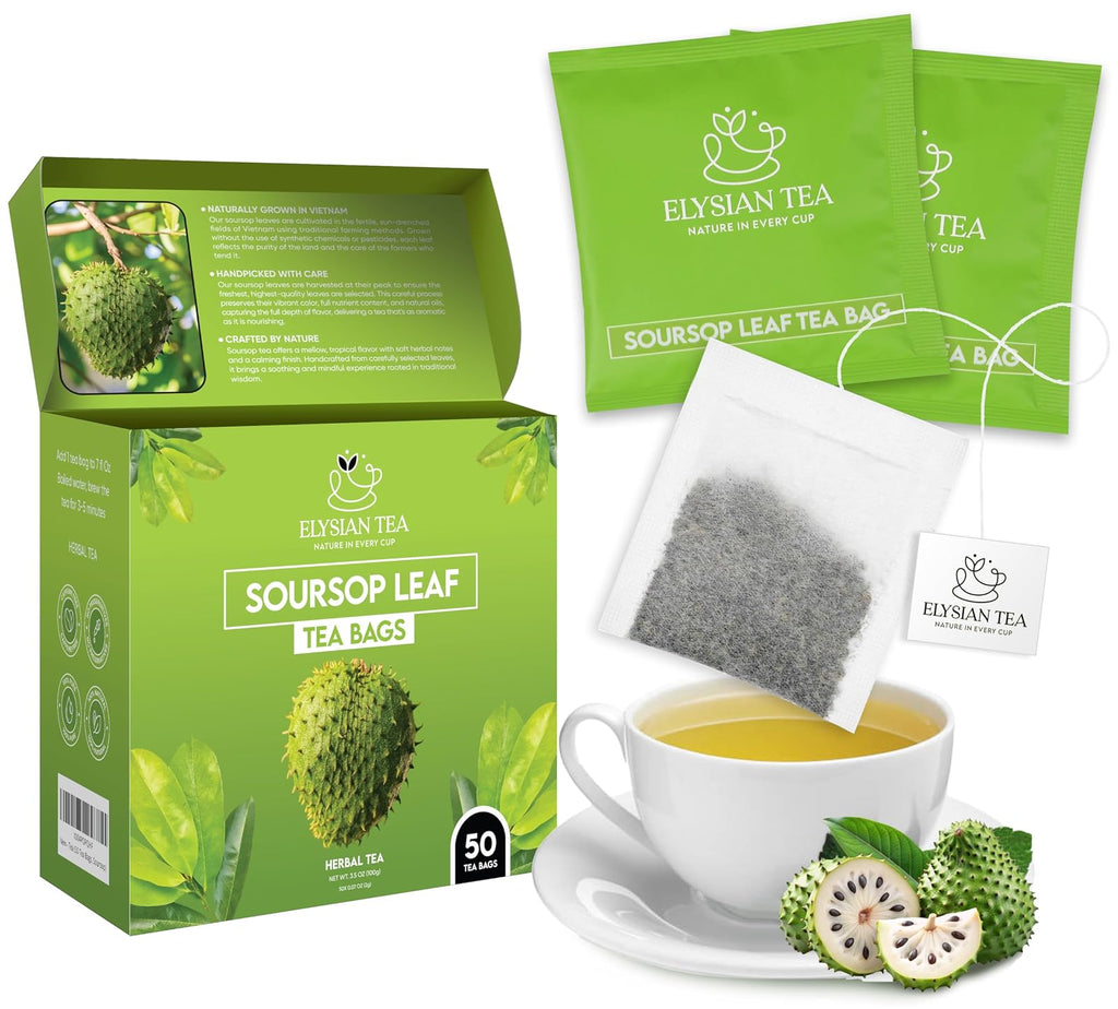 Soursop leaves herbal tea bags