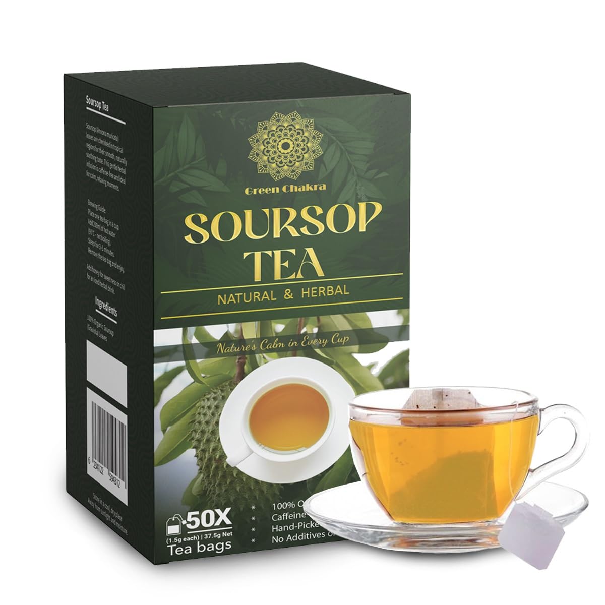 Soursop leaves herbal tea bags