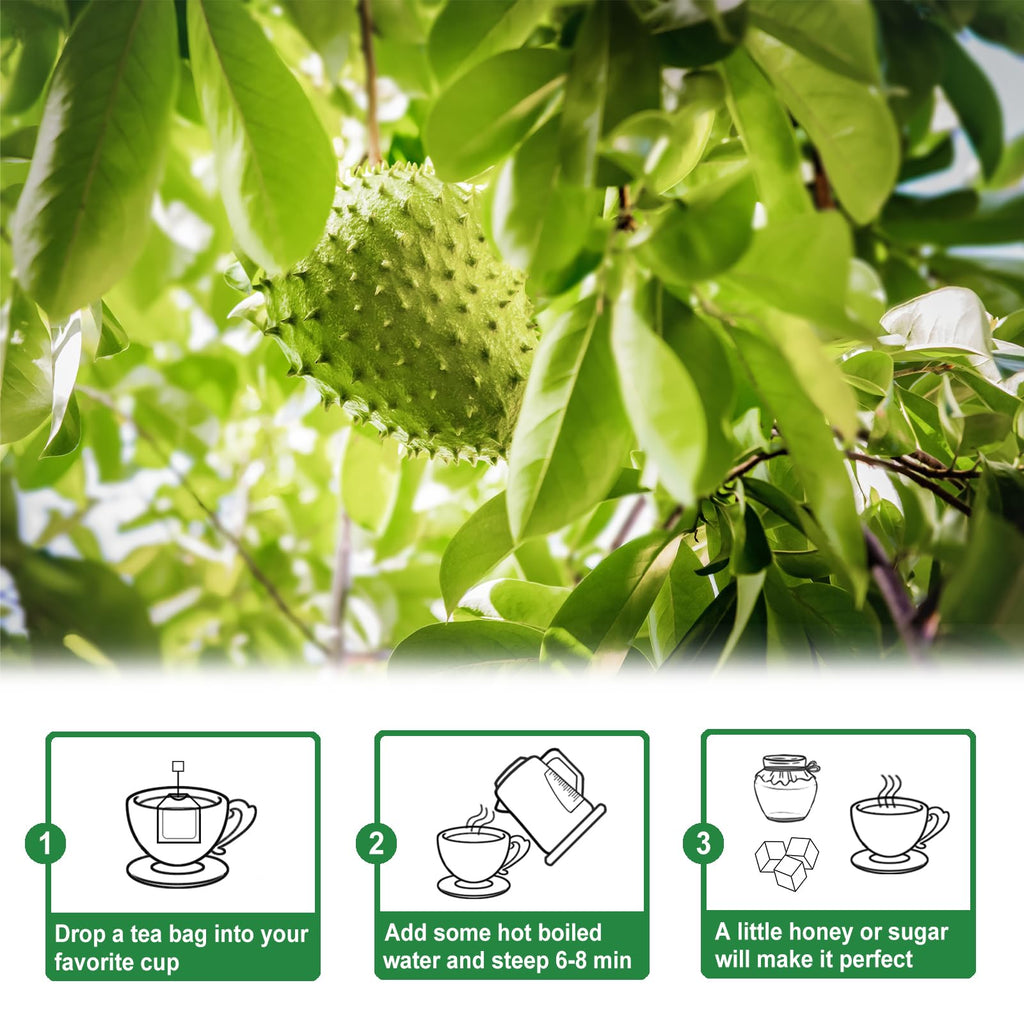 soursop leaves tea for digestion