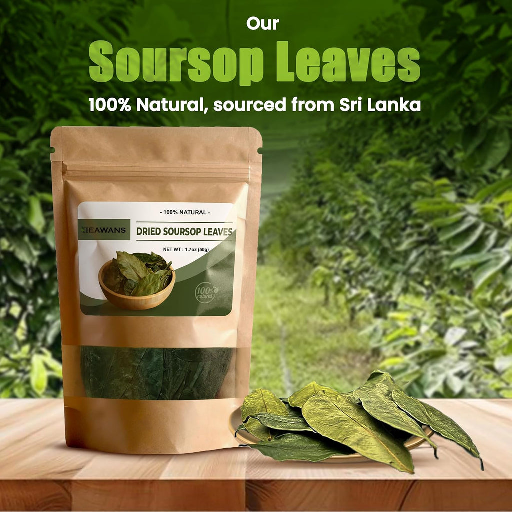 Soursop leaves tea for digestive support