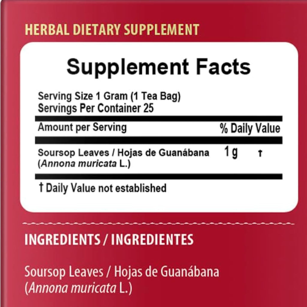 Soursop leaves tea for immunity