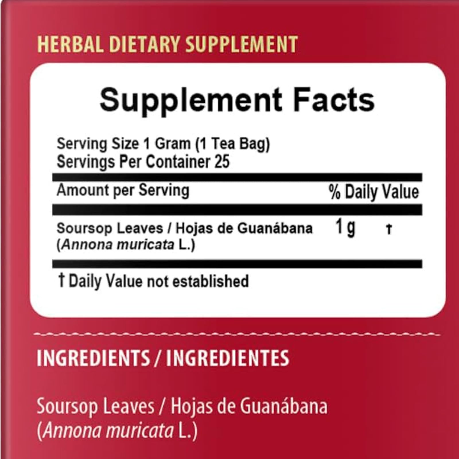 Soursop leaves tea for immunity