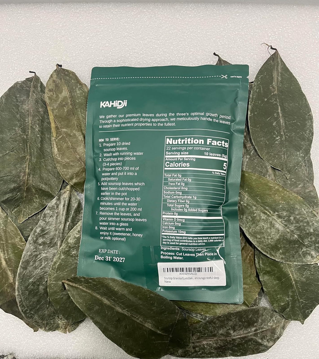 soursop leaves tea for relaxation