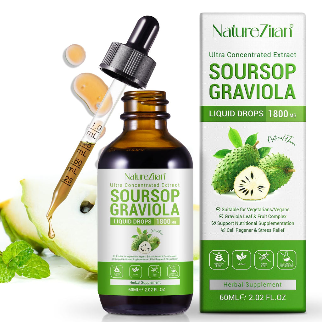 Soursop liquid drops for antioxidants